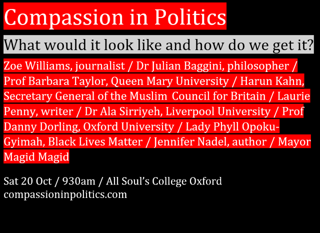 Compassion in Politics: What would it look like and how do we get it ...